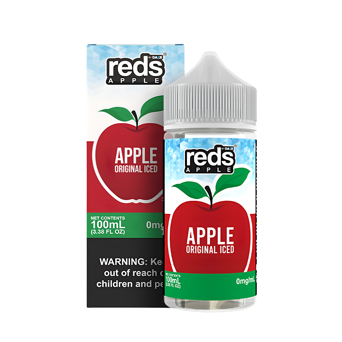 7 Daze Reds Apple Iced Freebase Vape Juice