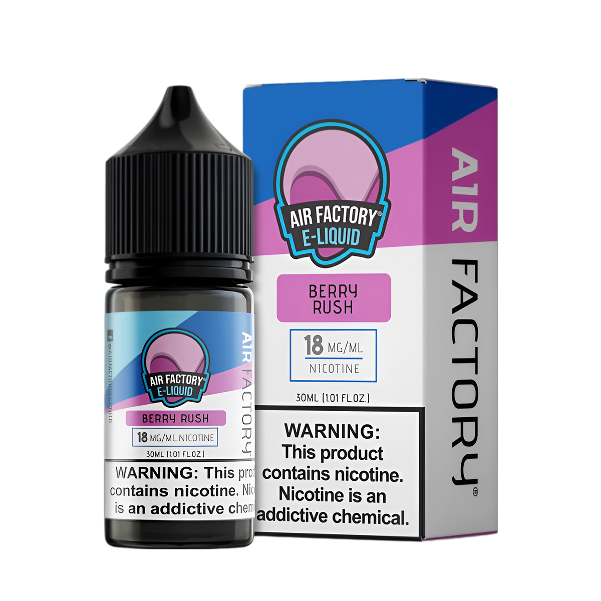 Air Factory Salt Nicotine | 18 ~ 36 Mg Nic in 17 Flavors
