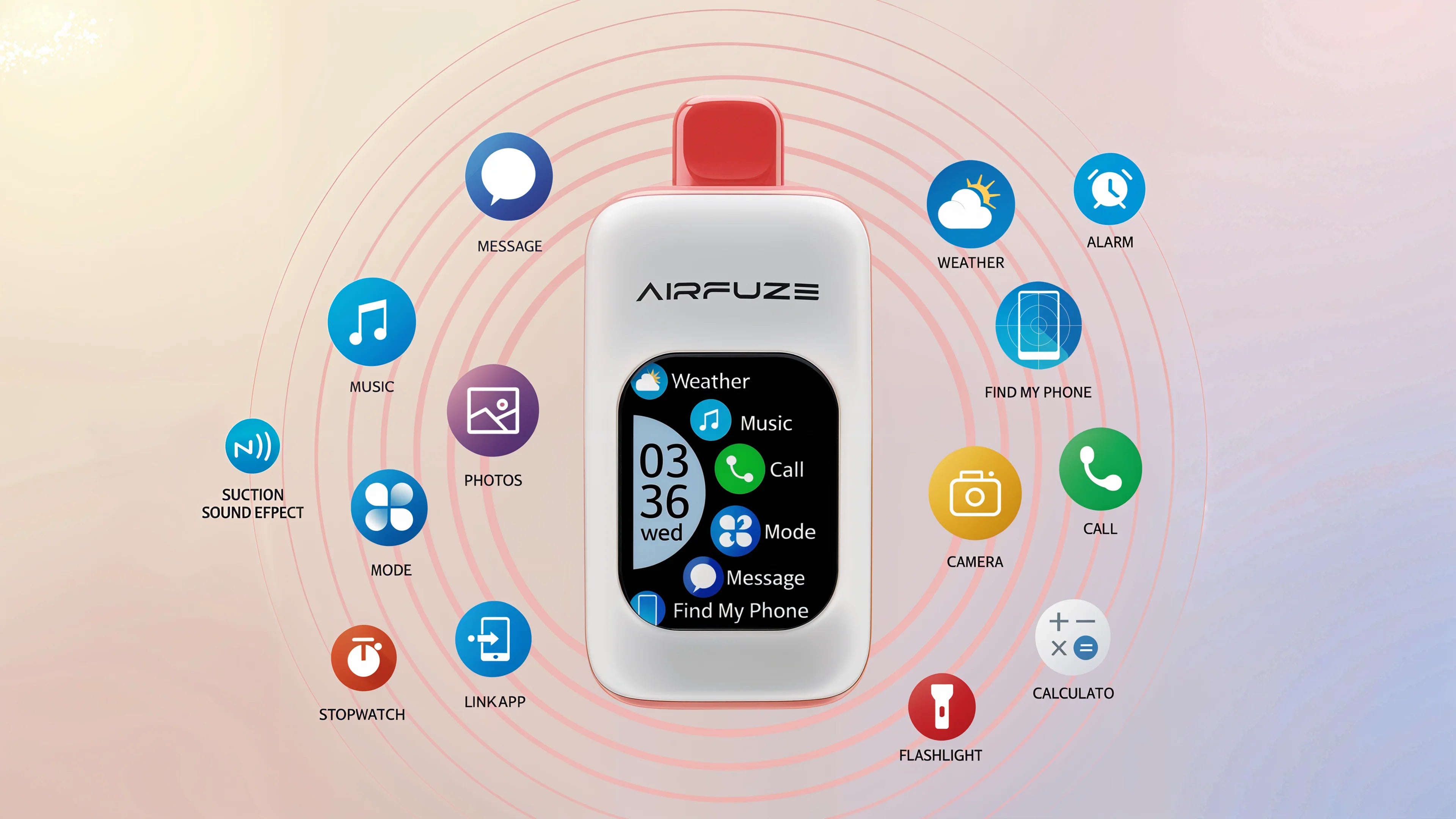 AirFuze Smart Vape 30K | Smart Phone Features & Flavors