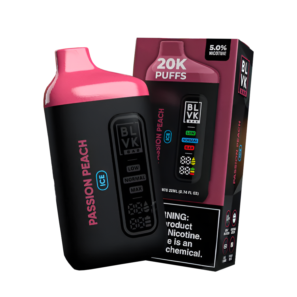 BLVK Bar 20K Disposable Vape | 5% Nic in 15 Flavors