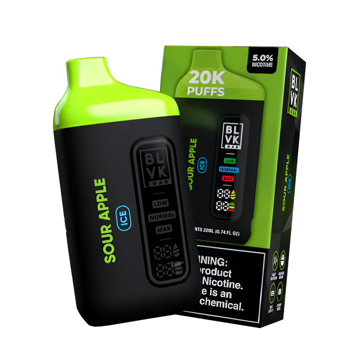 BLVK Bar 20K Disposable Vape | 5% Nic in 15 Flavors