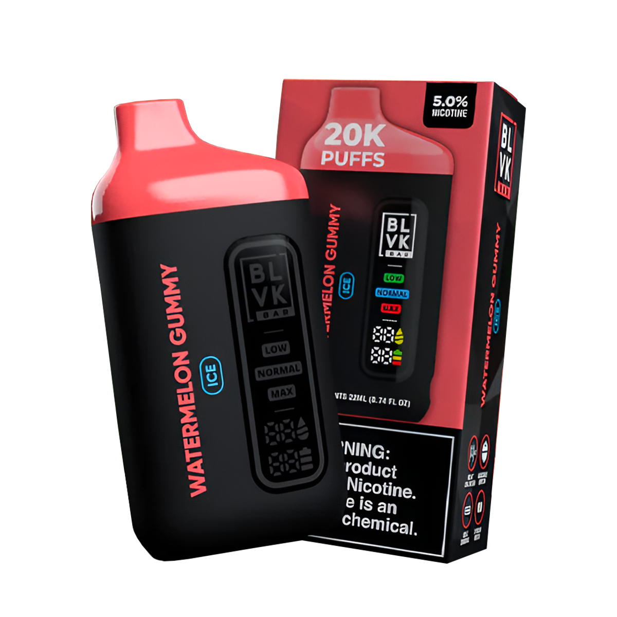 BLVK Bar 20K Disposable Vape | 5% Nic in 15 Flavors