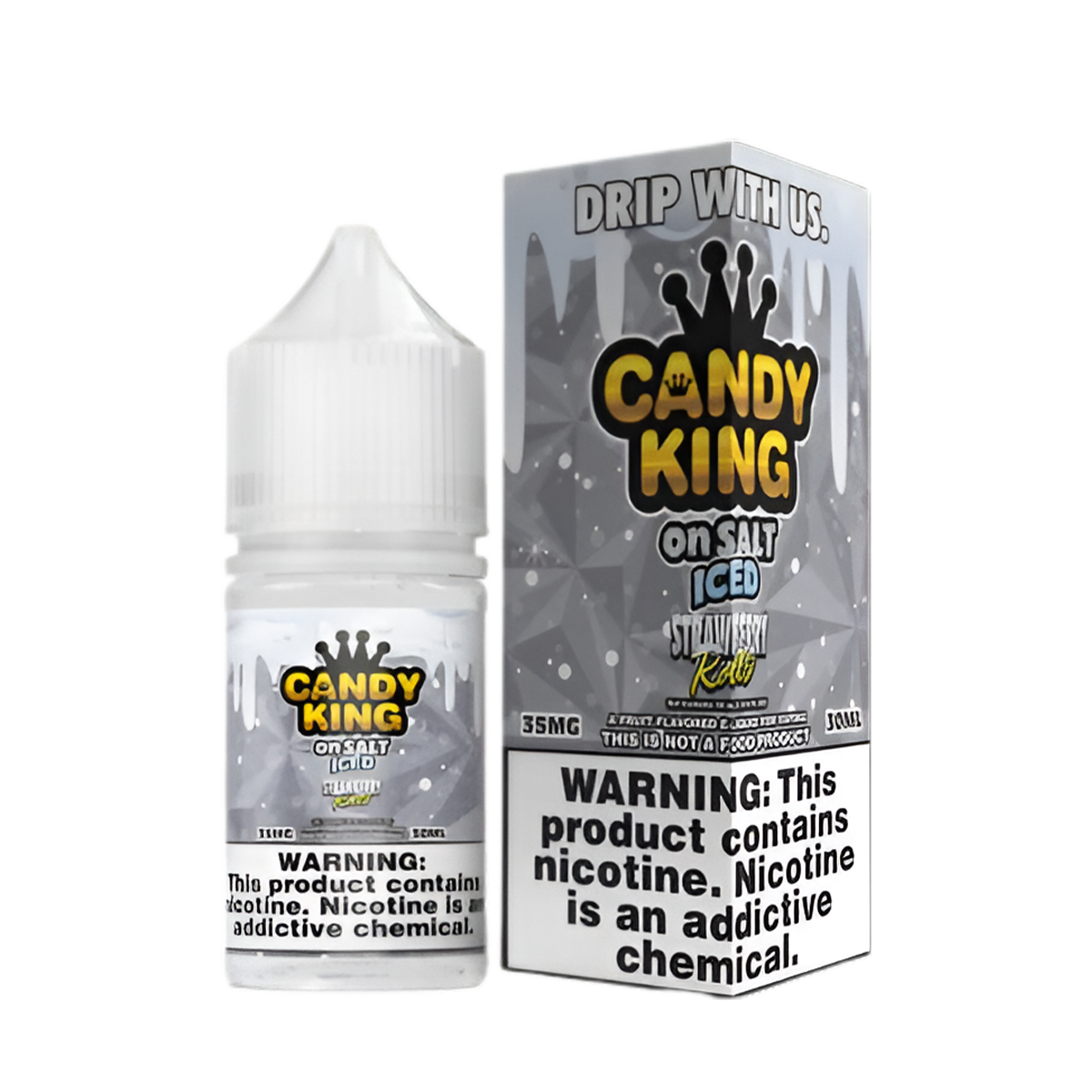 Candy King Iced Salt Nicotine | 35 ~ 50 Mg Nic in 11 Flavors