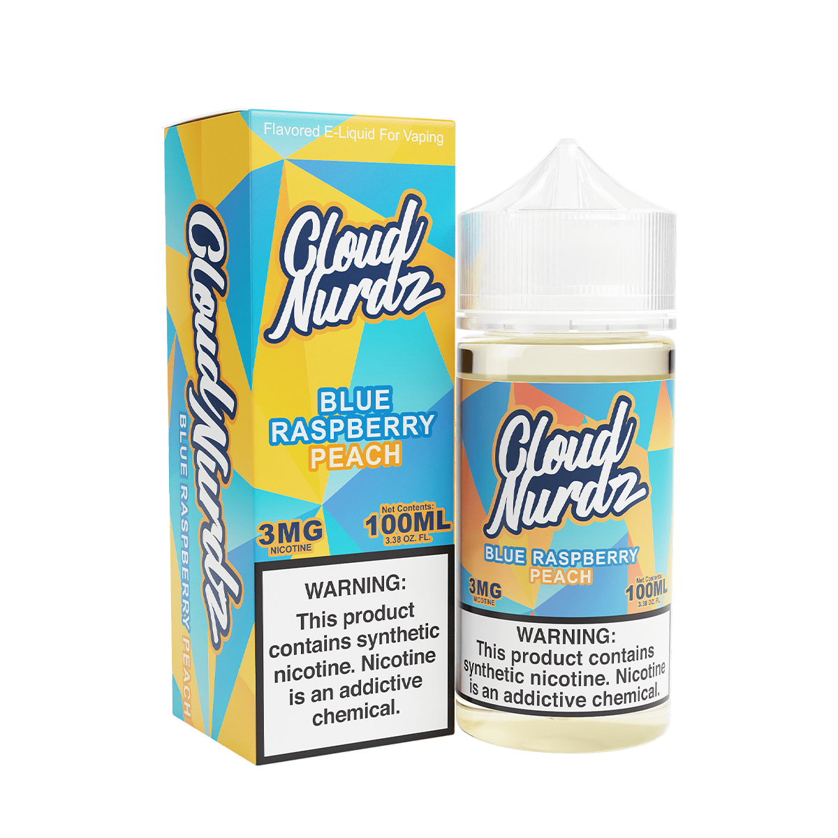 Cloud Nurdz Freebase Vape Juice | 0 ~ 18Mg Nic in 11 Flavors