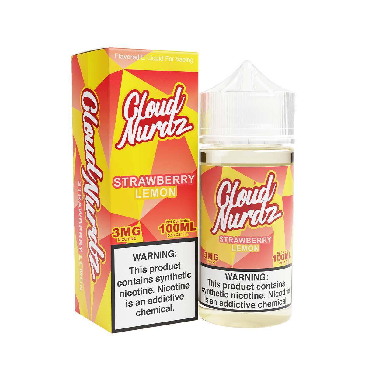 Cloud Nurdz Freebase Vape Juice | 0 ~ 18Mg Nic in 11 Flavors