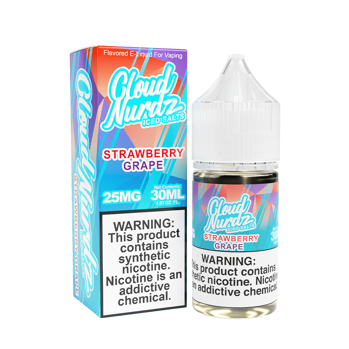 Cloud Nurdz Iced Salt Nicotine | 25~50 Mg Nic in 18 Flavors Cloud Nurdz Iced Salt Nicotine | 25~50 Mg Nic in 18 Flavors