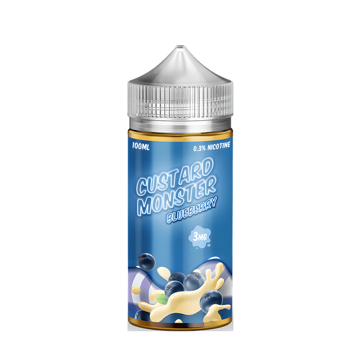 Custard Monster Freebase Juice | 0 ~ 6 Mg Nic in 8 Flavors