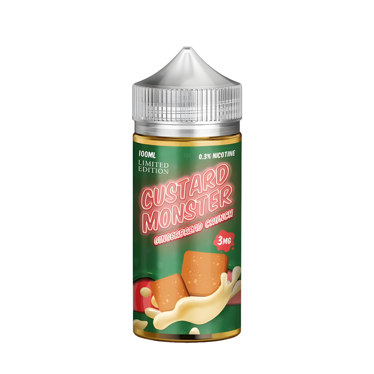 Custard Monster Freebase Juice | 0 ~ 6 Mg Nic in 8 Flavors