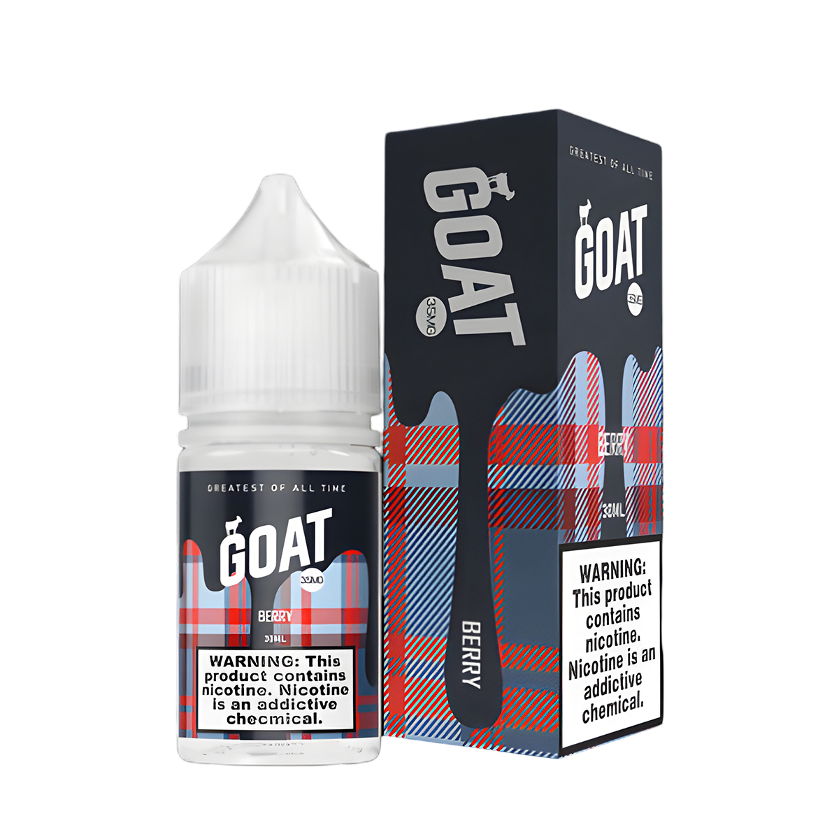 Goat Salt Nicotine Vape Juice | 35 ~ 50 Mg Nic in 7 Flavors