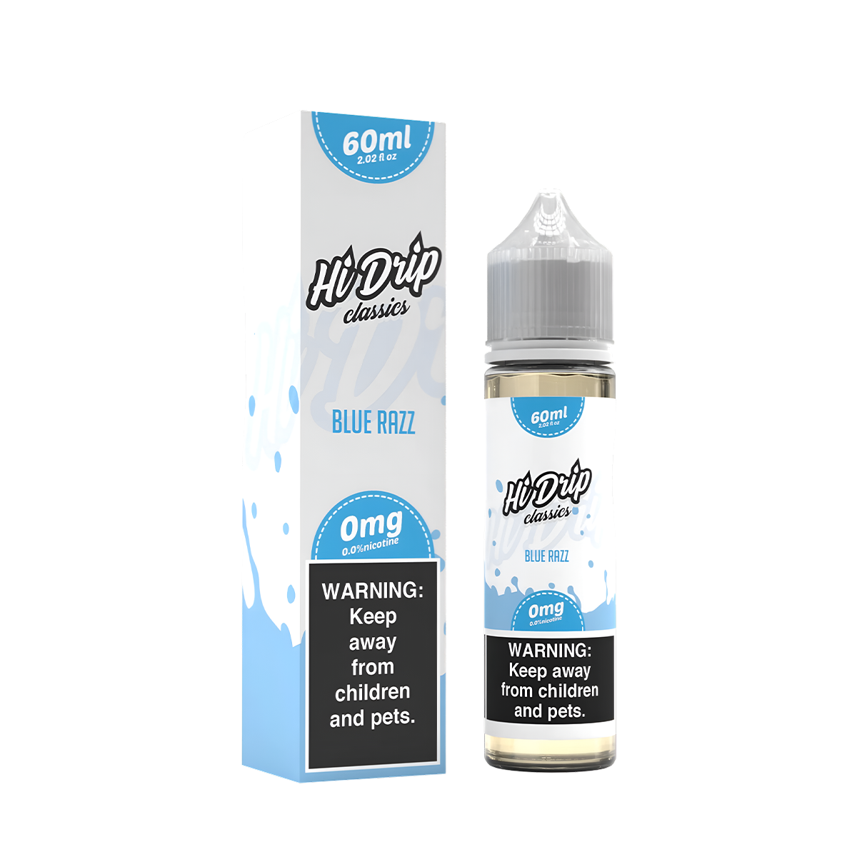 Hi Drip Classics Freebase Juice | 0 ~ 6 Mg Nic in 6 Flavors