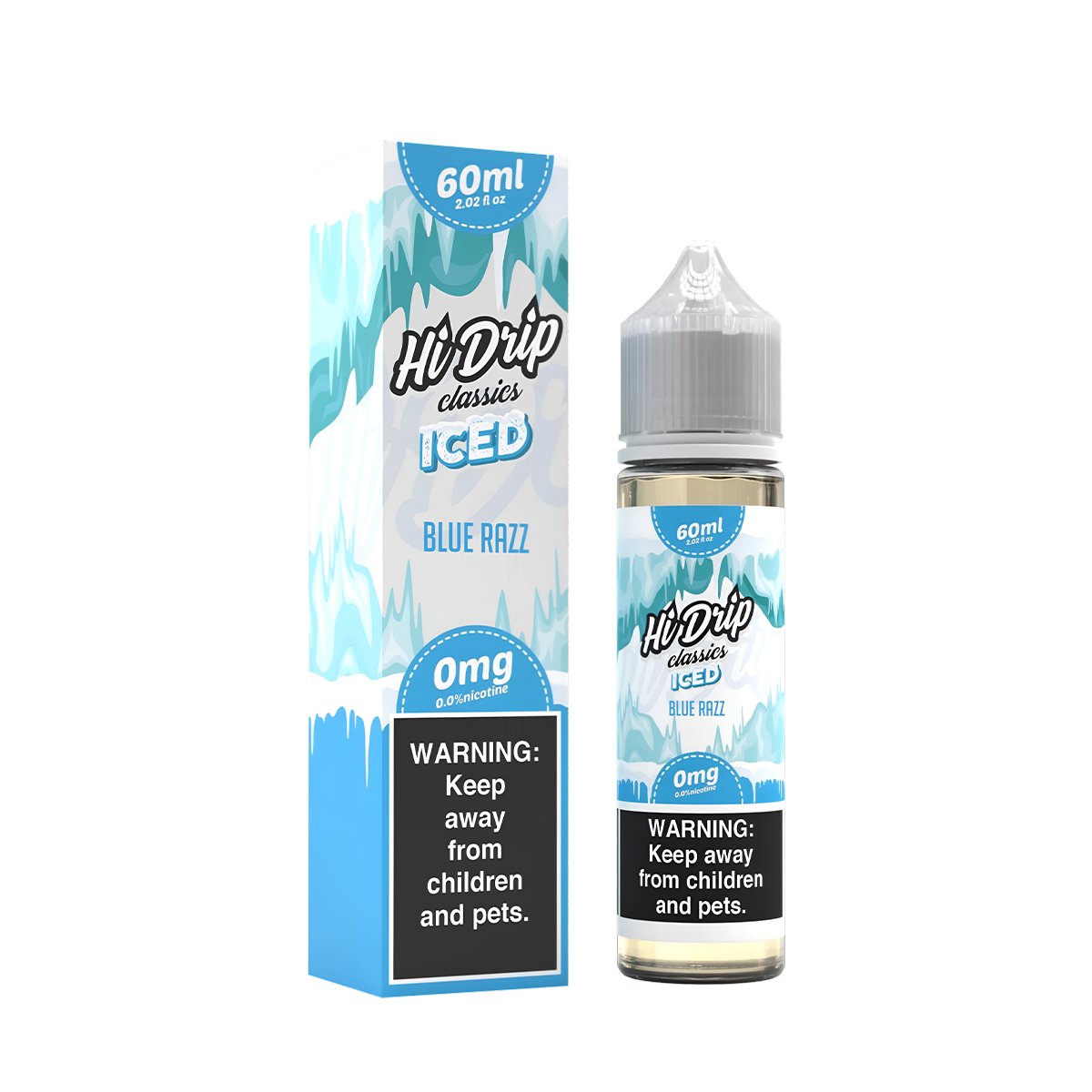 Hi Drip Classics Iced Freebase | 0 ~ 6 Mg Nic in 5 Flavors