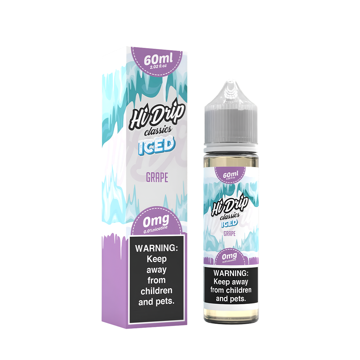 Hi Drip Classics Iced Freebase Vape Juice