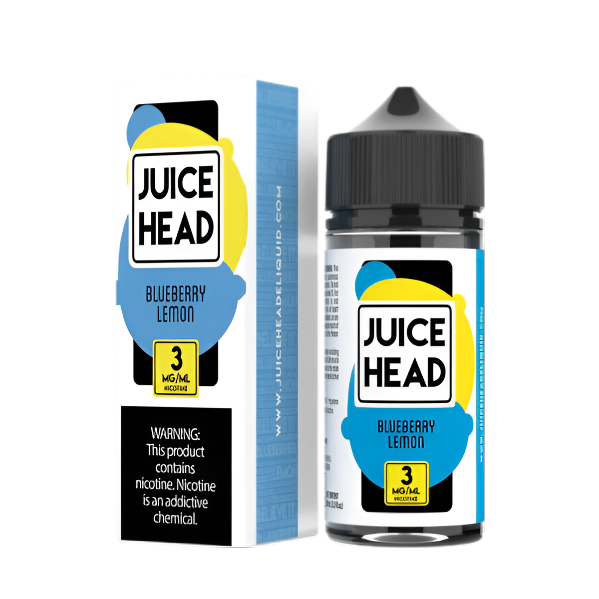 Juice Head Classics Freebase Vape Juice | 0 ~ 6 Mg Nic in 6 Flavors