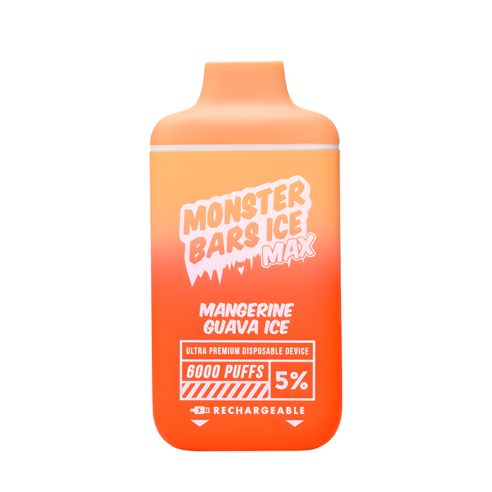 Monster Bars MAX 6000 Disposable Vape | 5% Nic in 10 Flavors