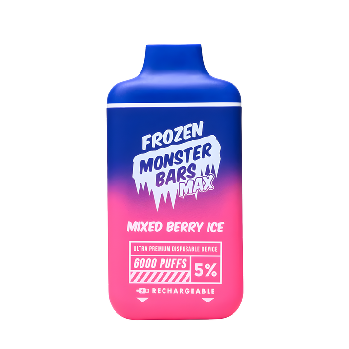 Monster Bars MAX 6000 Disposable Vape | 5% Nic in 10 Flavors