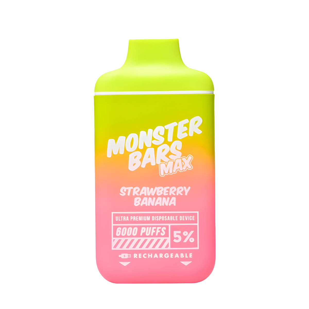 Monster Bars MAX 6000 Disposable Vape | 5% Nic in 10 Flavors