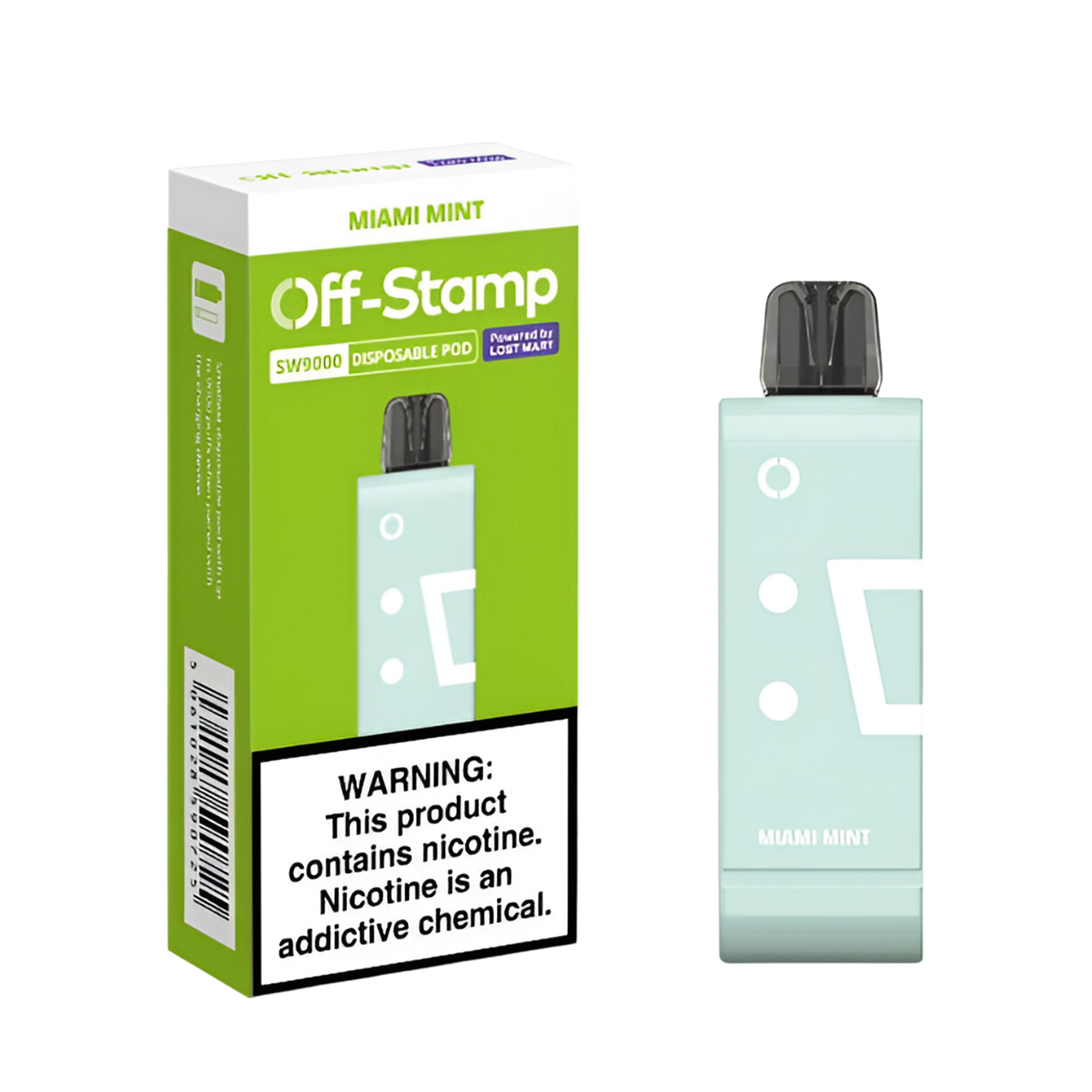 OFF Stamp SW9000 Disposable Vape | 5% Nic in 8 Flavors
