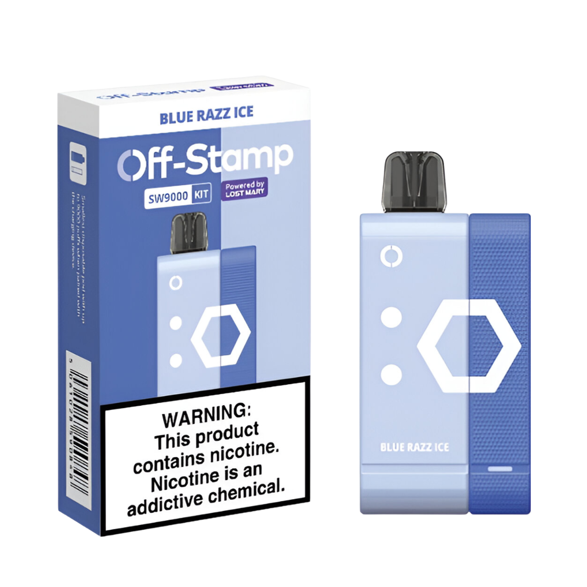 OFF Stamp SW9000 Disposable Pod & Rechargeable Kit | 5% Nic in 8 Flavors