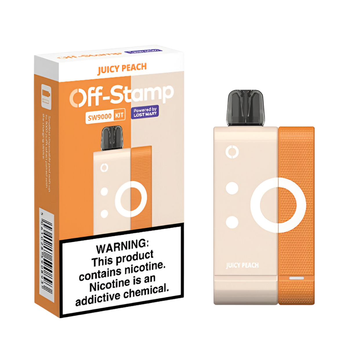 OFF Stamp SW9000 Disposable Pod & Rechargeable Kit | 5% Nic in 8 Flavors