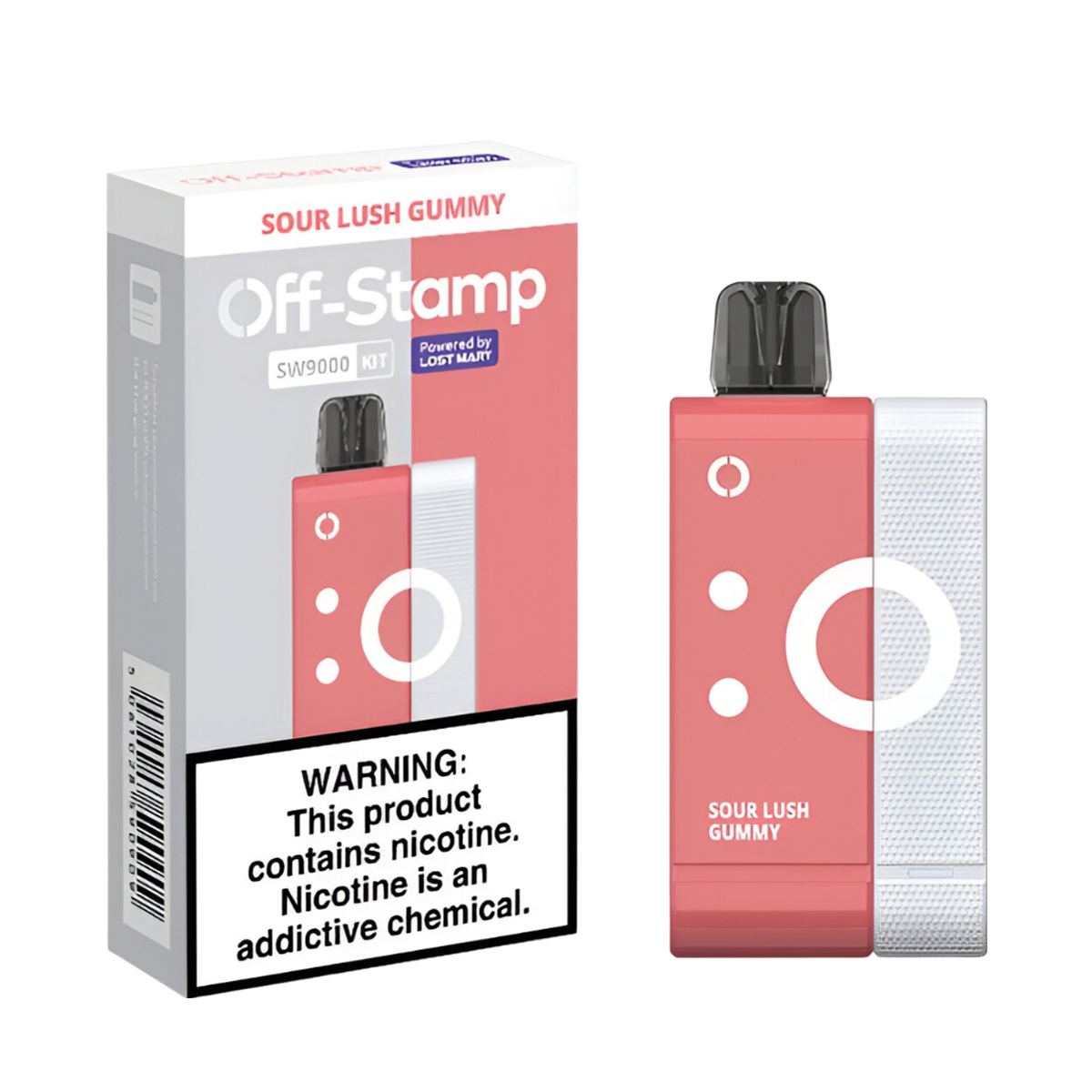 OFF Stamp SW9000 Disposable Pod & Rechargeable Kit | 5% Nic in 8 Flavors