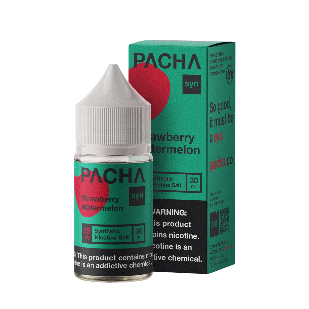 Pacha Syn Salt Nicotione | 25 ~ 50 Mg Nic in 17 Flavors