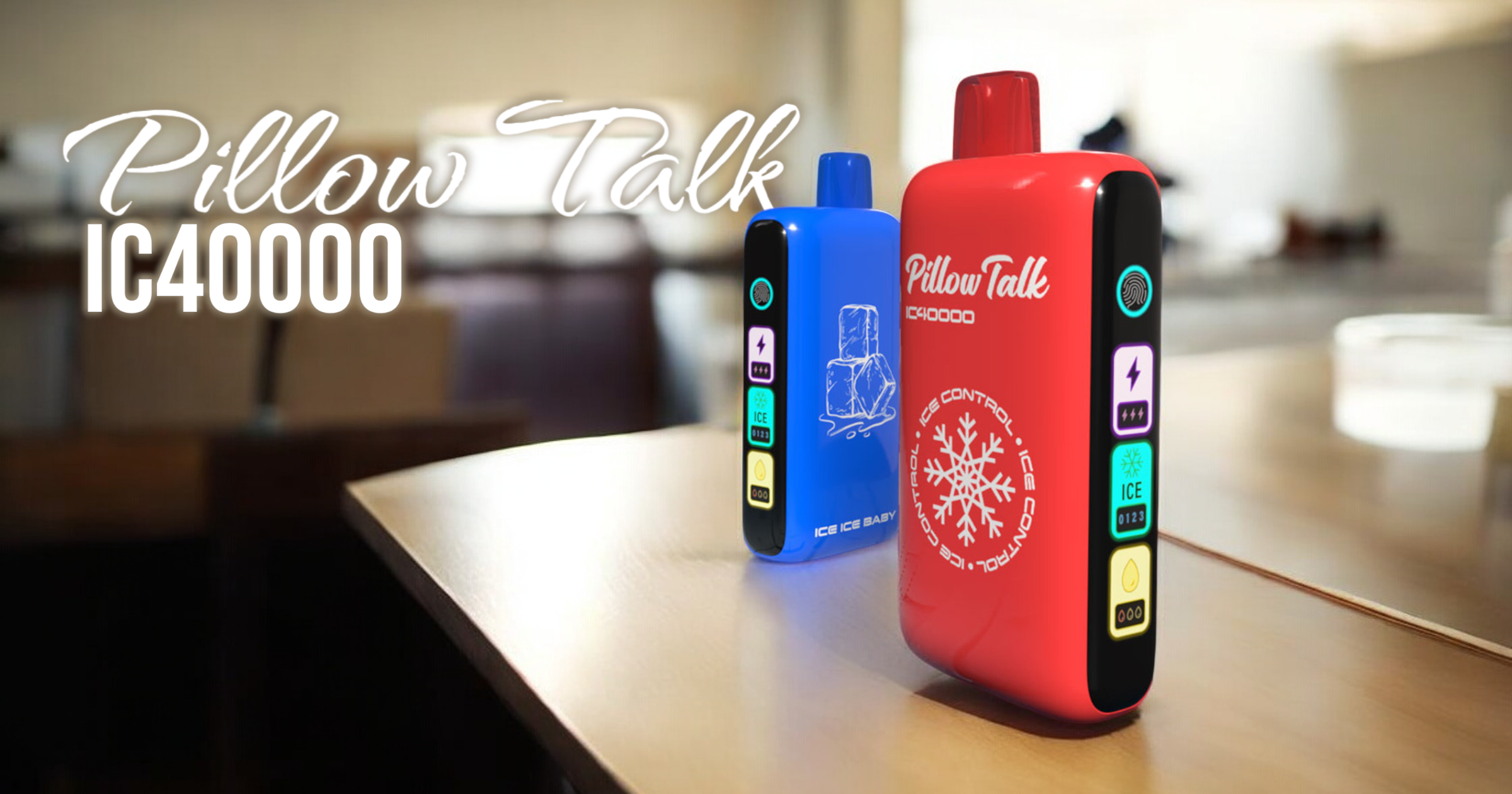 Pillow Talk Ice Control IC40000 Vape | 5% Nic in 15 Flavors