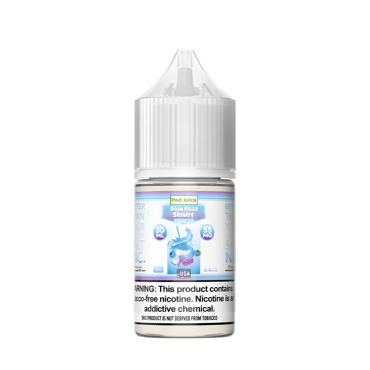 Pod Juice Salt Nicotine Juice | 35 ~ 55 Mg Nic in 43 Flavors