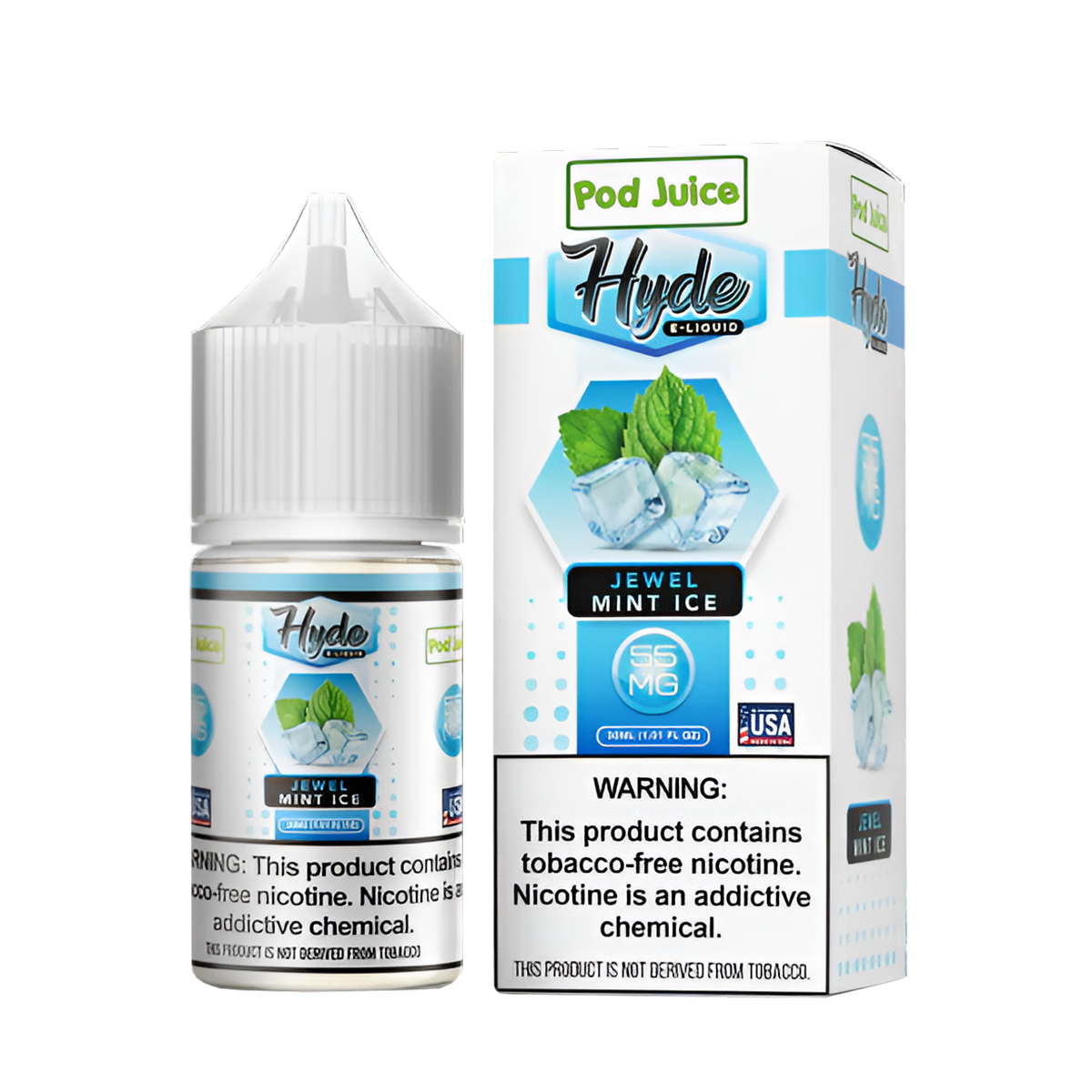 Pod Juice x Hyde Salt Nicotine | 35 ~ 50Mg Nic in 12 Flavors