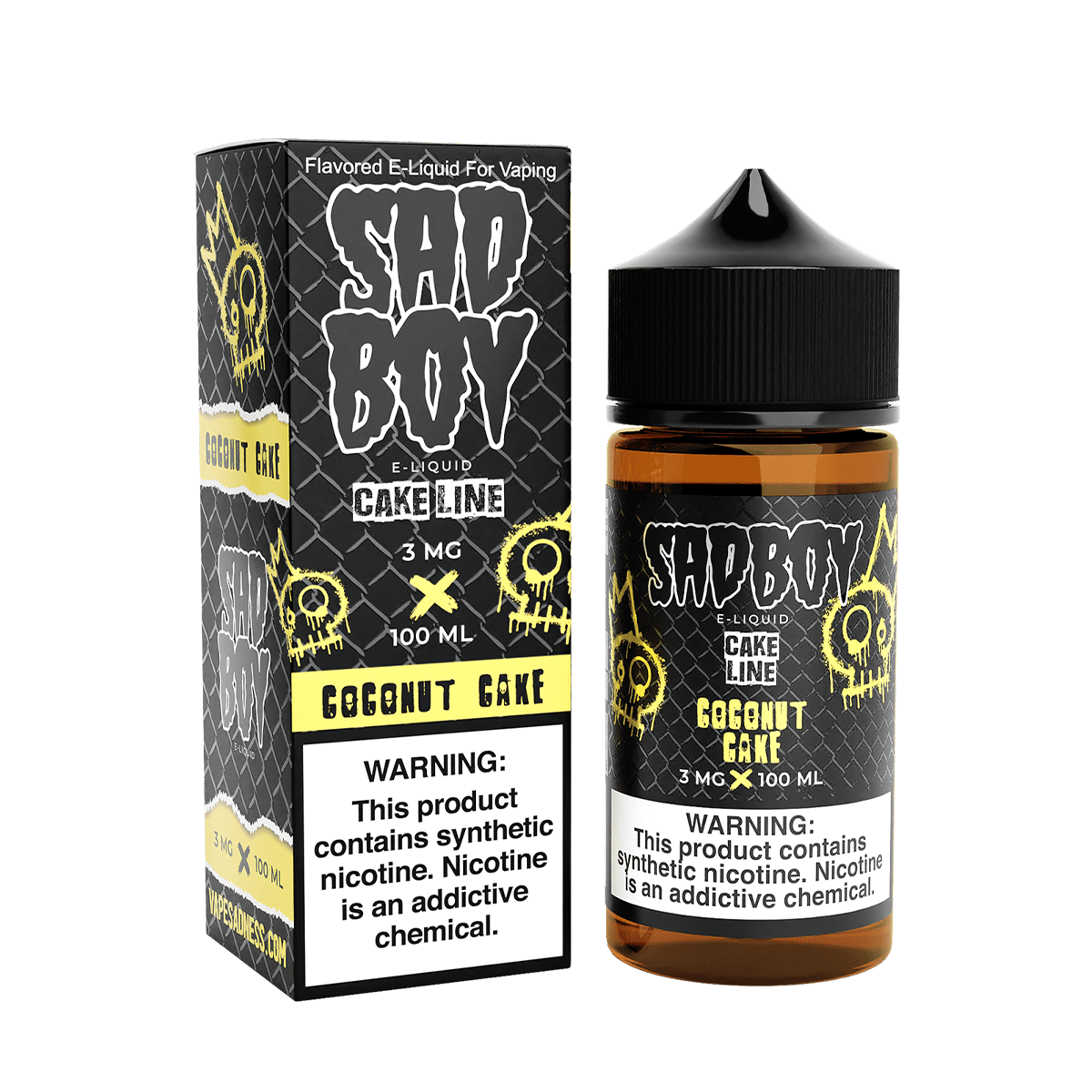 Sadboy TF Freebase Vape Juice | 0 ~ 6 Mg Nic in 24 Flavors