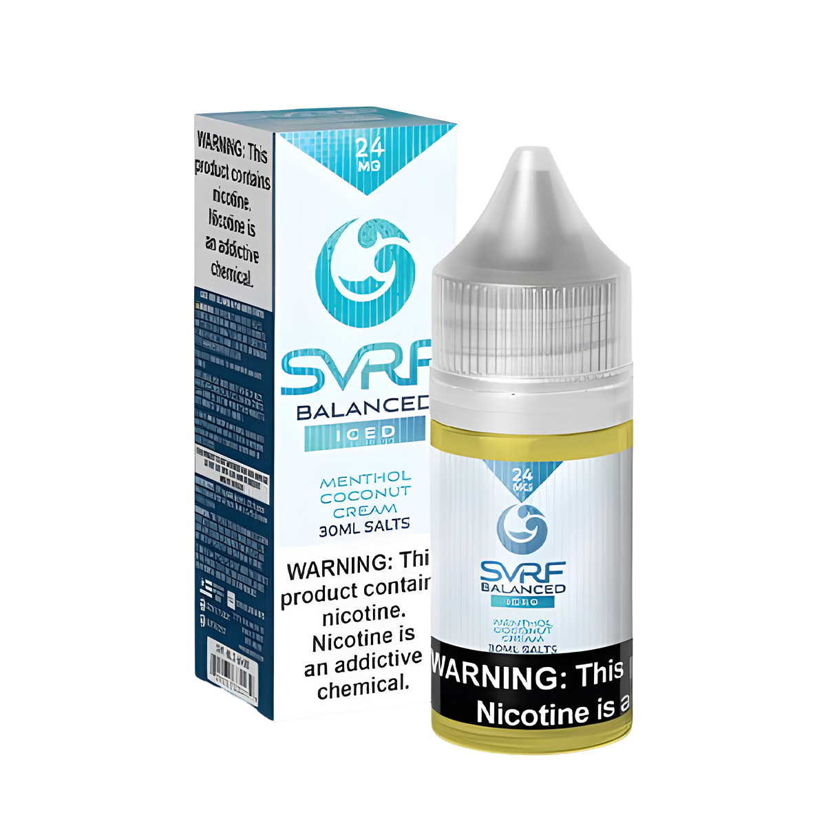 SVRF Salt Nicotine Vape Juice | 24 ~ 48 Mg Nic in 10 Flavors