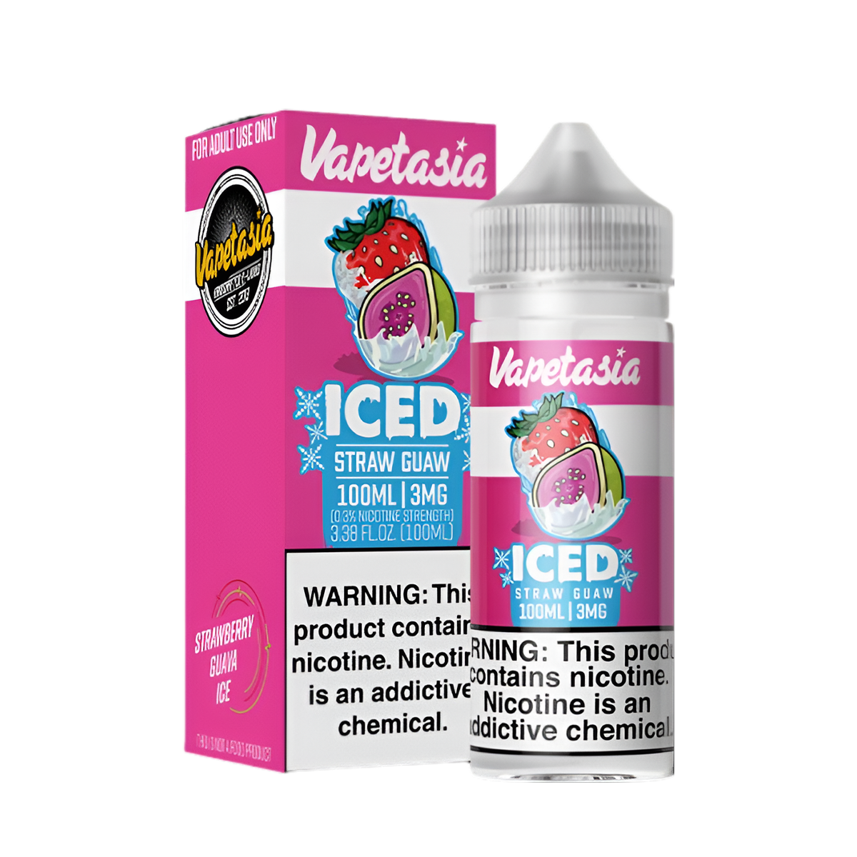 VapeTasia Iced Freebase Juice | 0 ~ 12 Mg Nic in 12 Flavors
