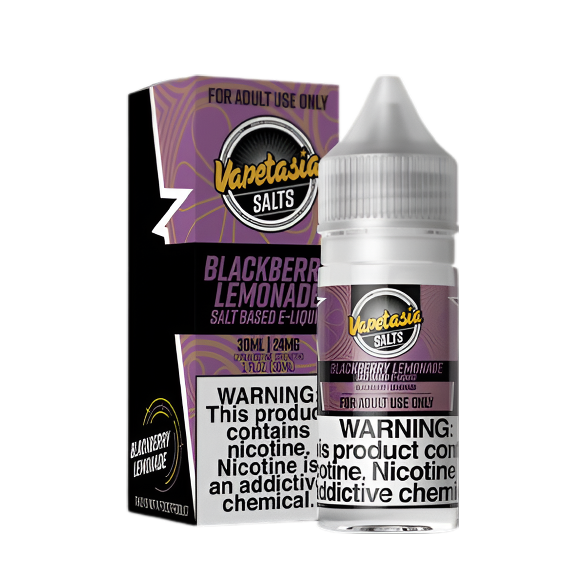 VapeTasia Salt Nicotine Juice | 24 ~ 48 Mg Nic in 8 Flavors