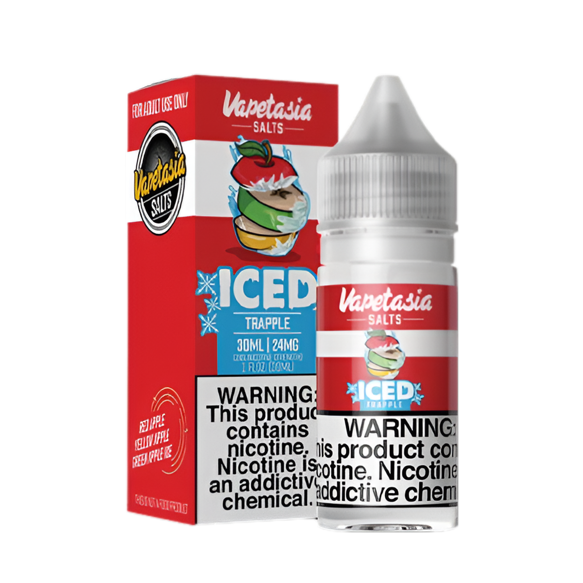 VapeTasia Iced Salt Nicotine | 24 ~ 48 Mg Nic in 8 Flavors VapeTasia Iced Salt Nicotine | 24 ~ 48 Mg Nic in 8 Flavors