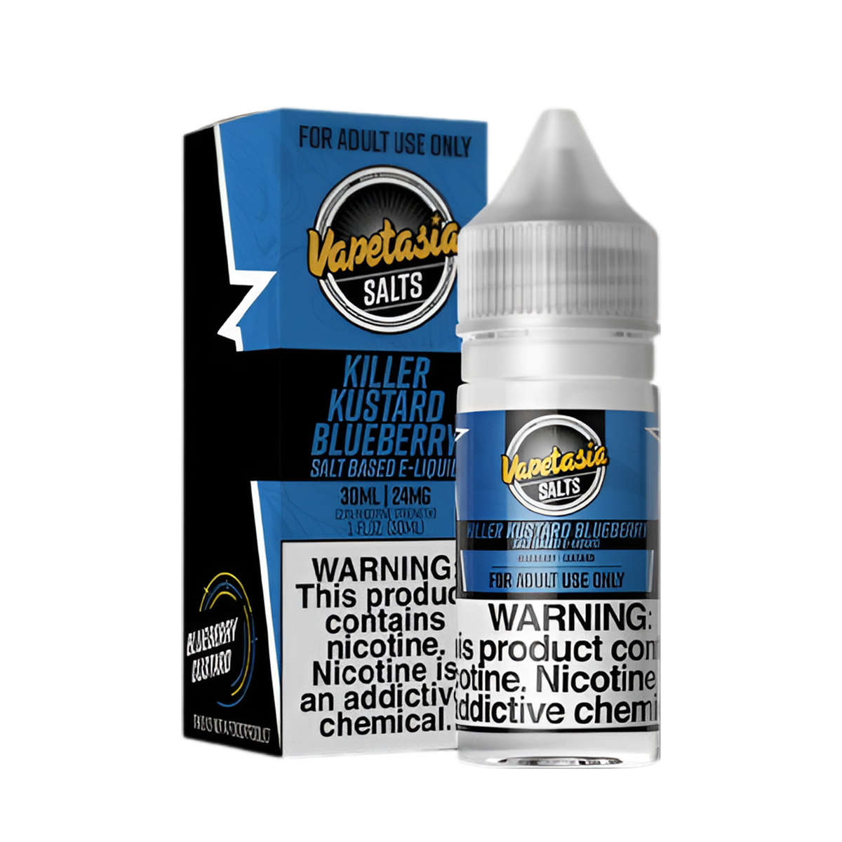 VapeTasia Killer Kustard Salt Nic | 24~48Mg Nic in 3 Flavors