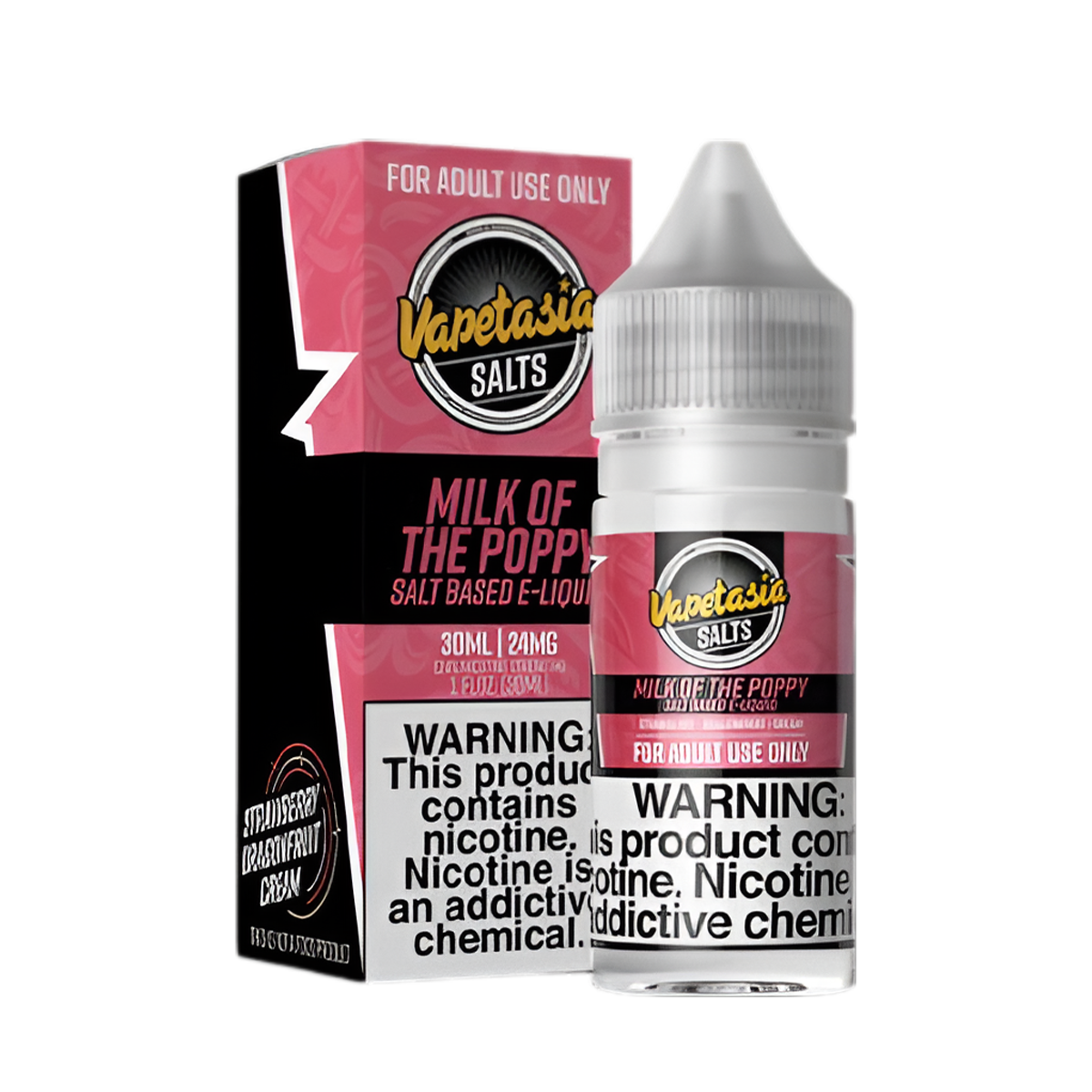 VapeTasia Salt Nicotine Juice | 24 ~ 48 Mg Nic in 8 Flavors
