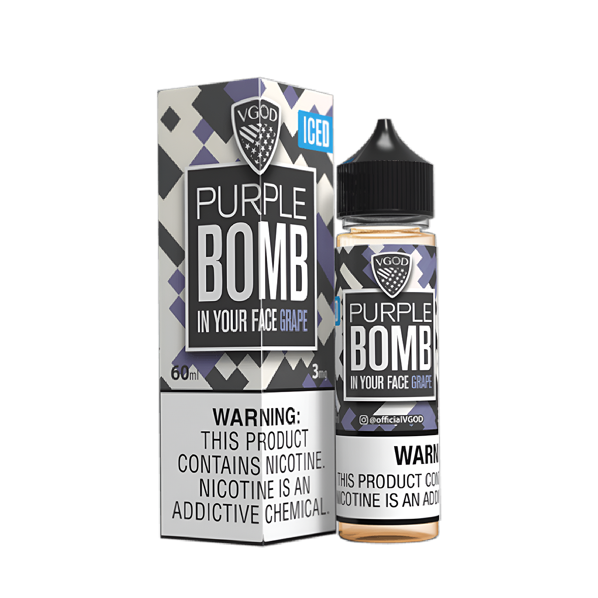 VGOD Iced Bomb Line Freebase Vape Juice