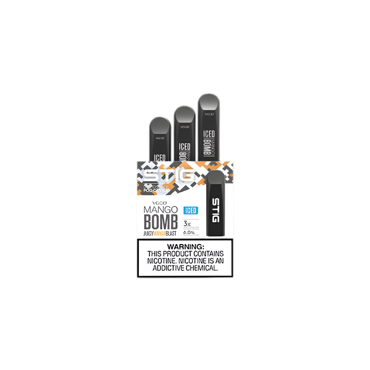 VGOD STIG POD DISPOSABLE Vape | 6% Nic in 12 Flavors