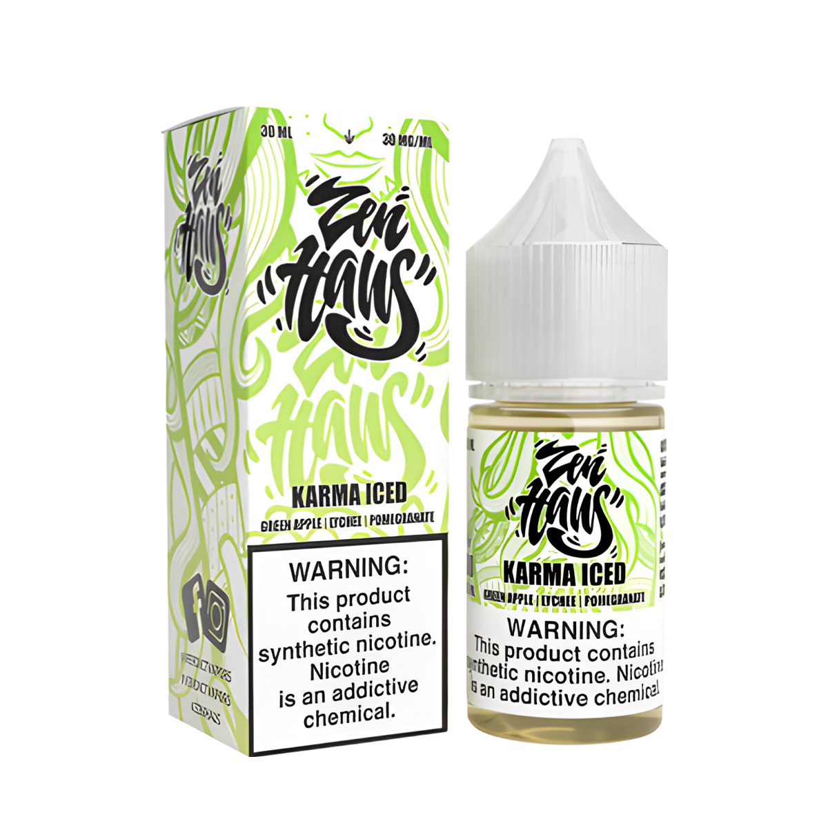 Zen Haus Salt Nic Vape Juice | 30 ~ 50 Mg Nic in 10 Flavors