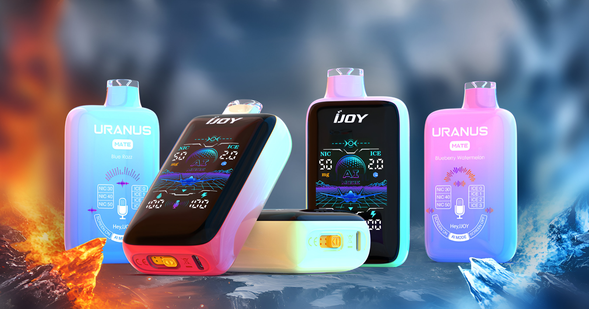 iJoy Uranus Mate 40000 Disposable vape | Ice + Nic Control