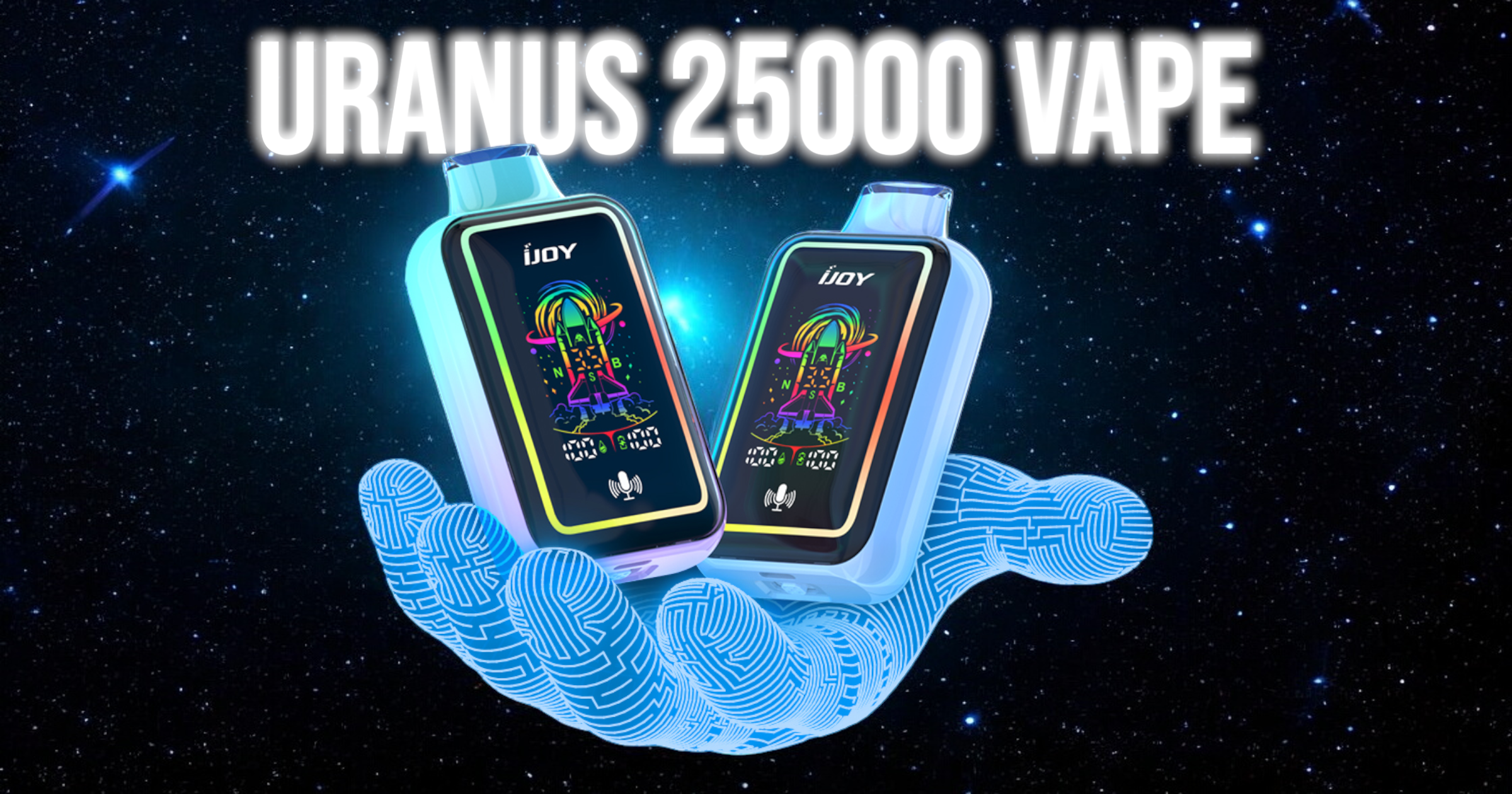 iJoy Uranus 25000 Disposable Vape | AI Voice Control